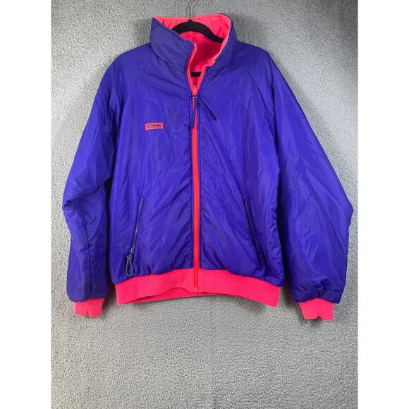 Columbia | Jackets & Coats | Vintage Columbia Reversible Two Color ...